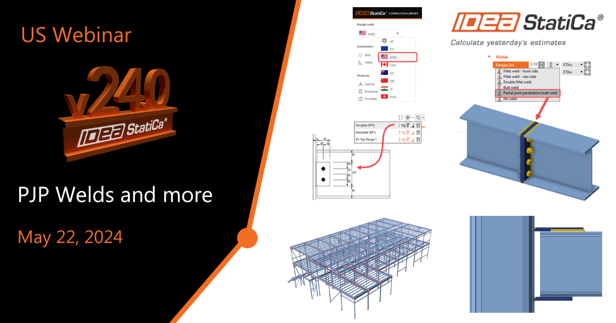 IDEA StatiCa Version 24: PJP Welds and more | IDEA StatiCa